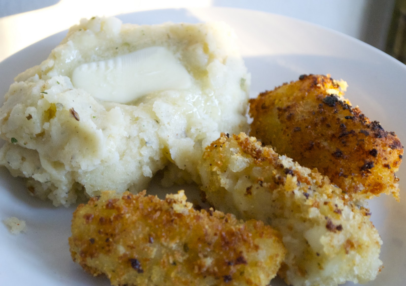The Double Dipped Life: Potato Cheese Sticks and Mashed Potatoes