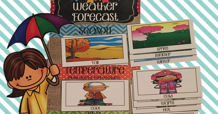 Live, Laugh, Teach First Grade: Weather Forecast Interactive Bulletin ...