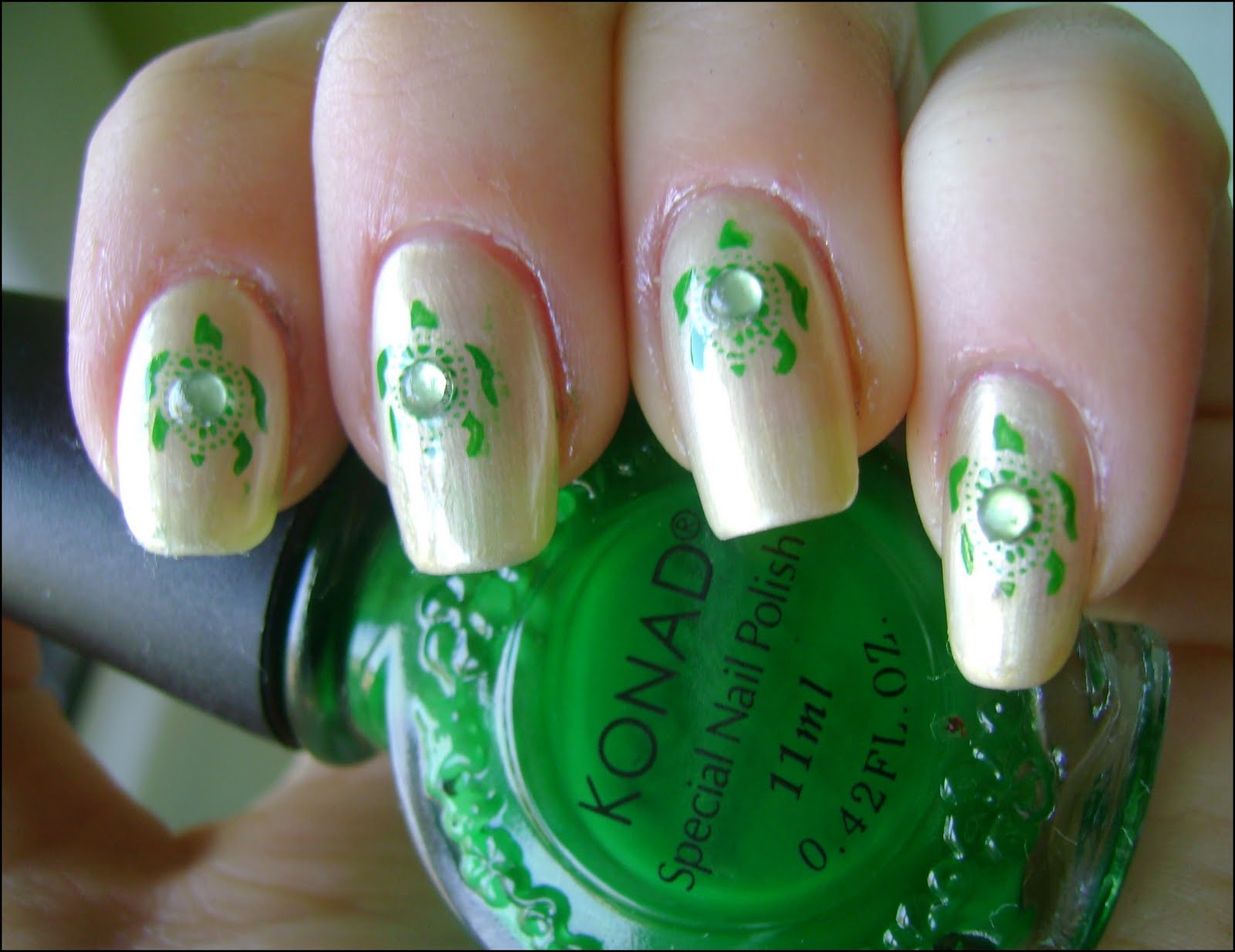 acrylic nail art designs: Cute turtles