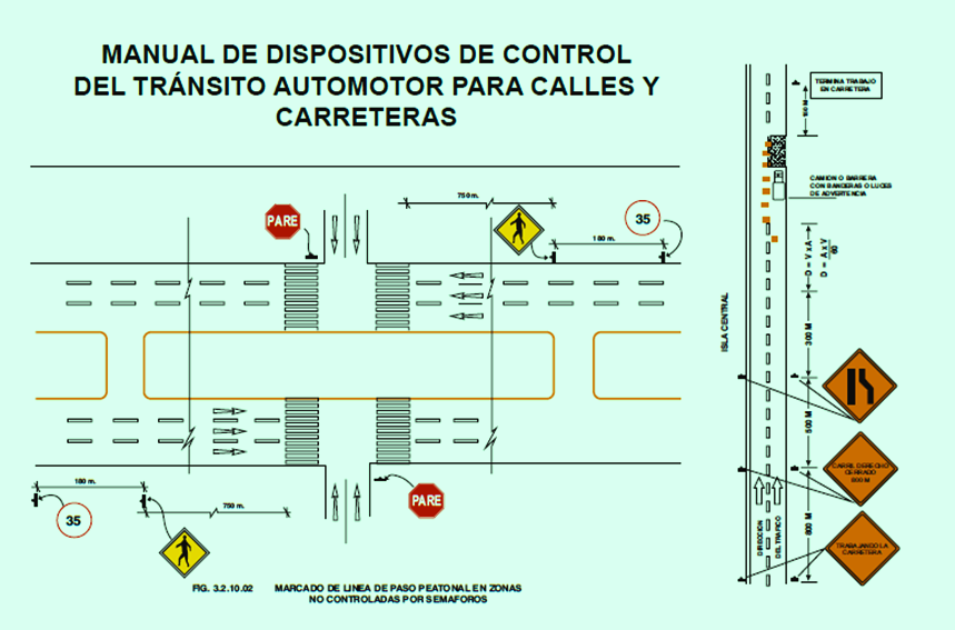 MANUAL DE DISPOSITIVOS DE CONTROL DEL TRÁNSITO AUTOMOTOR PARA CALLES Y ...