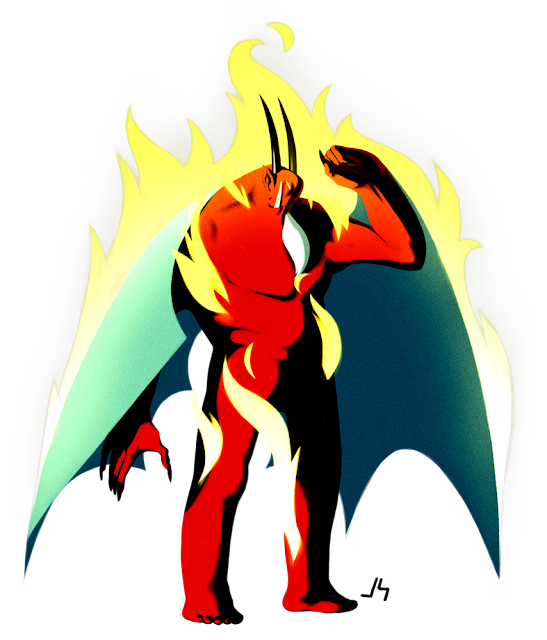 Dungeons and Drawings: Pit Fiend