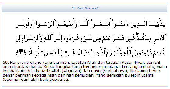 Materi agama islam: Taat pada aturan