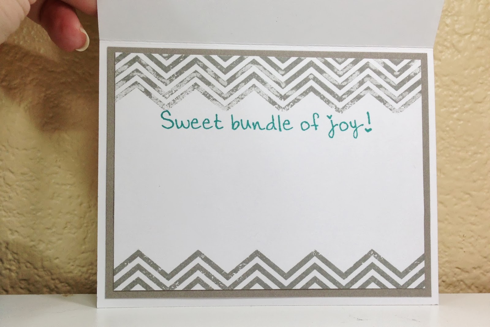 Scrap-Obsessed: Baby Card