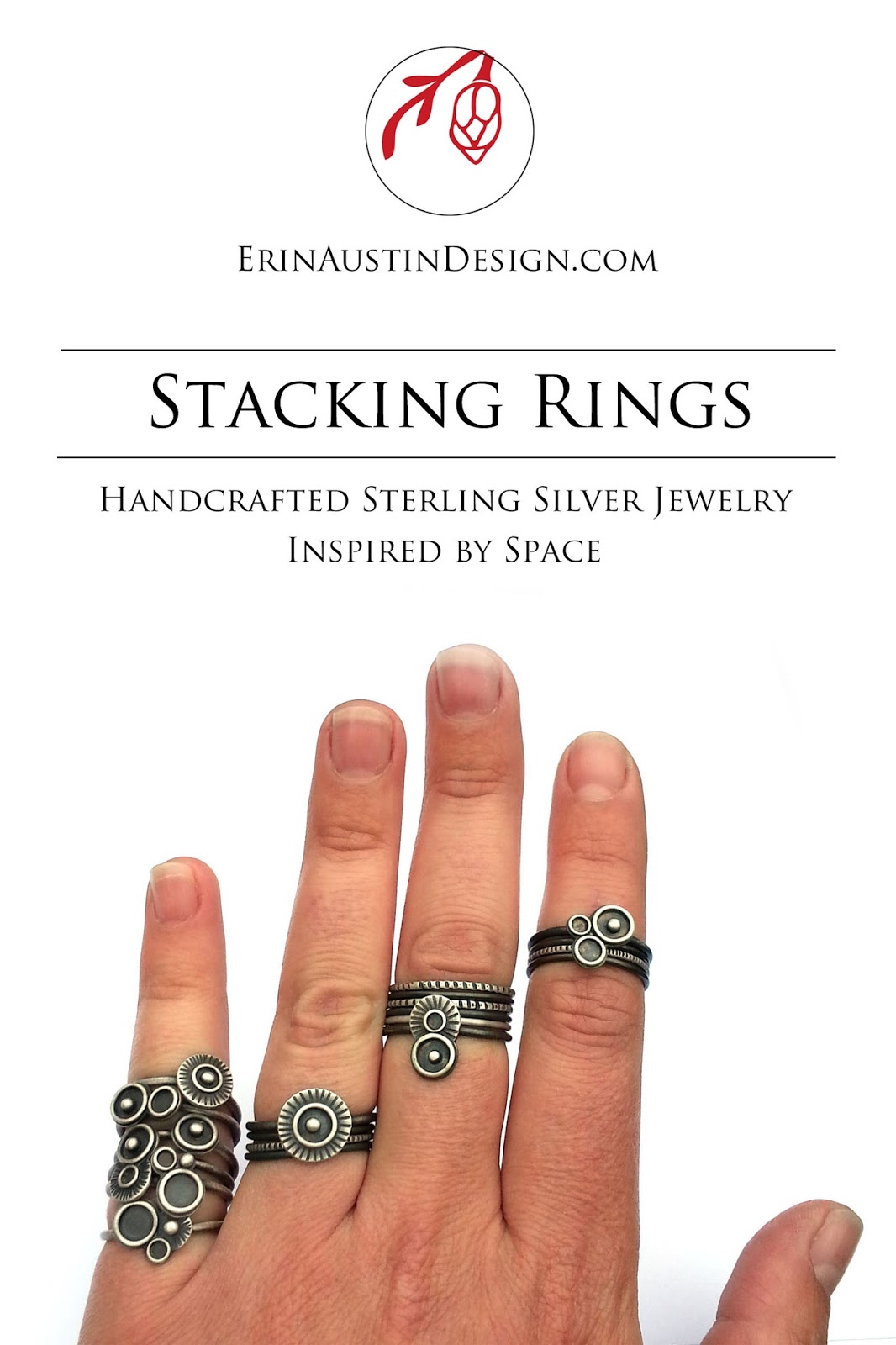 Metal Musing: Finger Bling Stacking Rings: Go Ahead, Cover Your Fingers ...