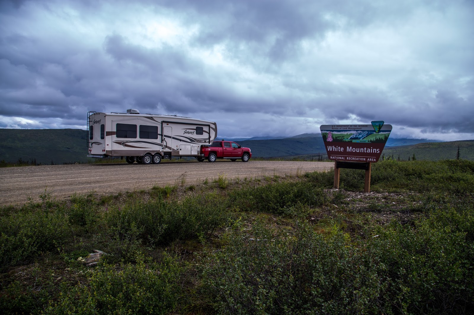On The Road Full Time Rving: White Mountain Recreational Area Prindle ...