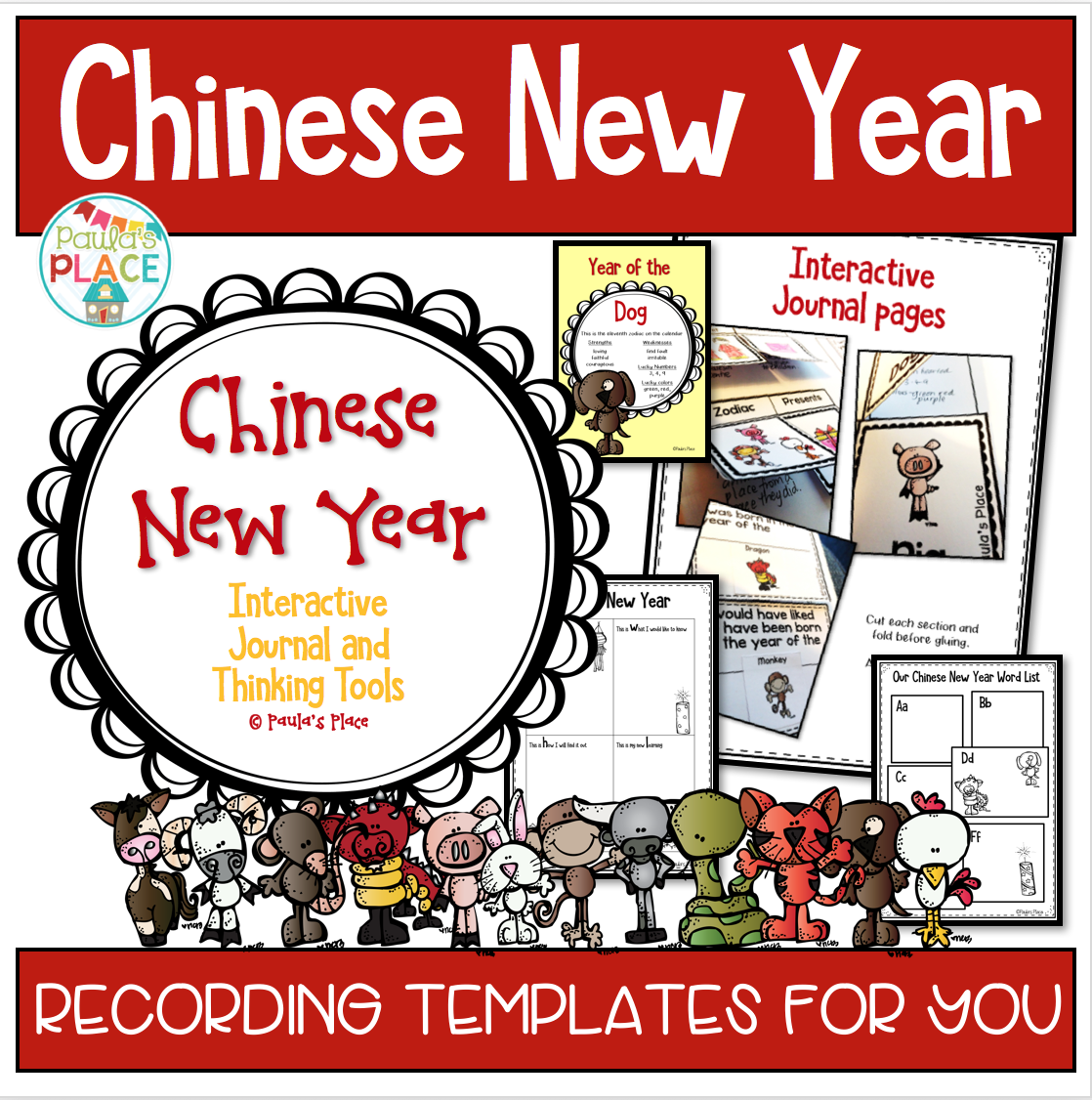 Paula's Place Teaching Resources: Freebie for Chinese New Year