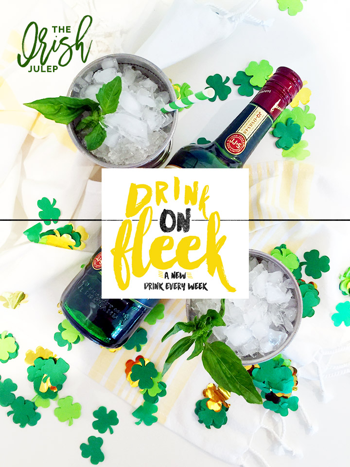 St. Patrick's Day Cocktail || The Irish Julep | Venus Trapped in Mars ...