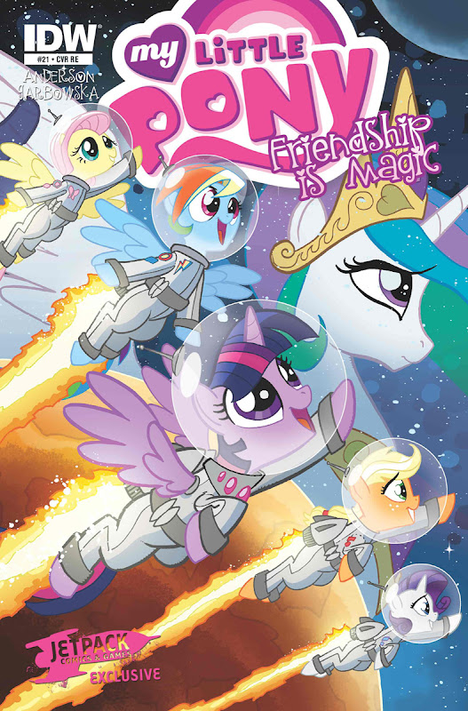 MLP Jetpack Color Comic Covers | MLP Merch
