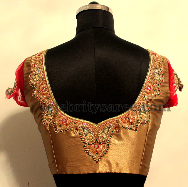 Kundan Work Bridal Blouses - Saree Blouse Patterns