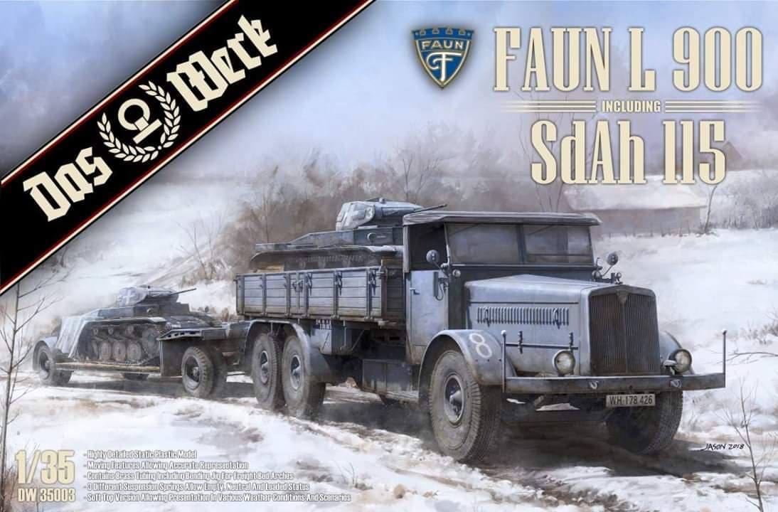 The Modelling News: Preview: Faun L900 w/ Sd.ah.115 Trailer from Das ...