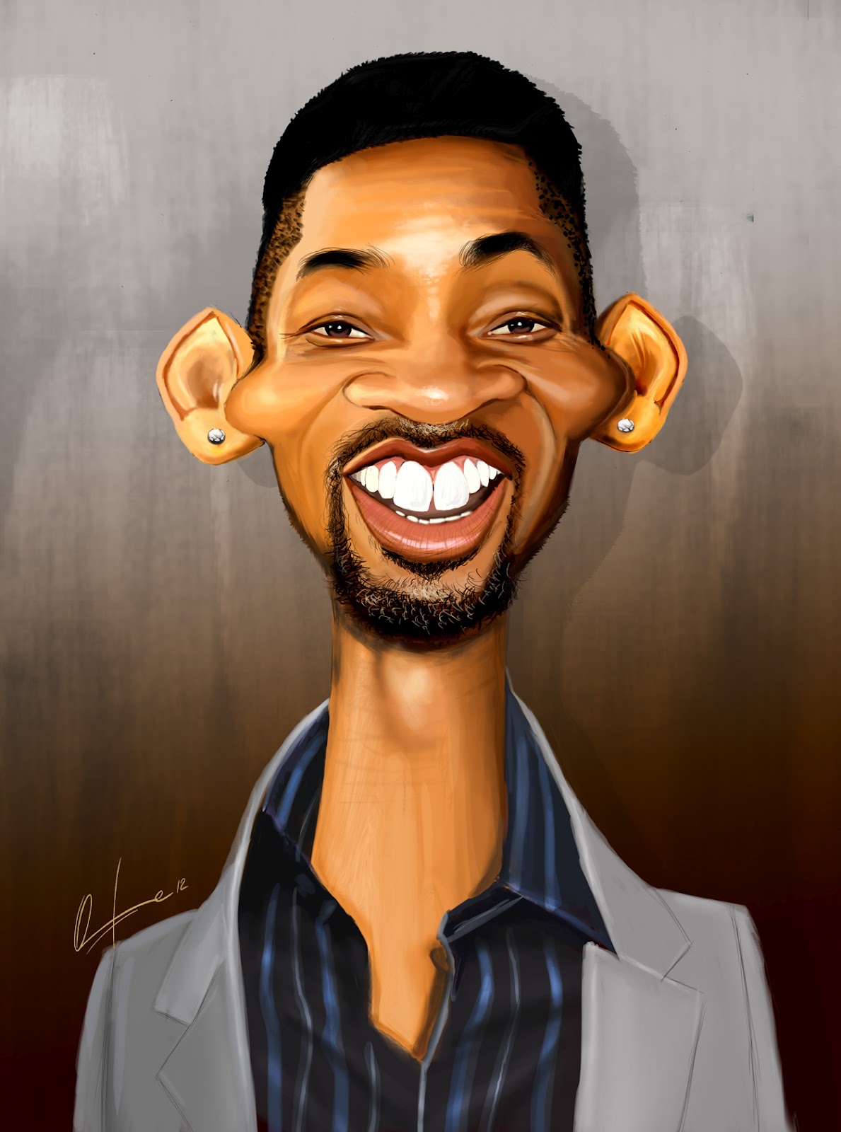 Caricaturas & Cartoons by Onofre Alarcón: Will Smith