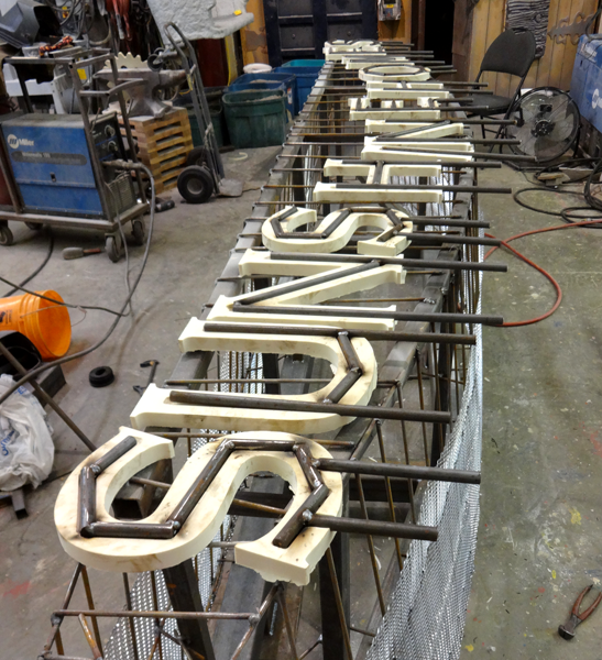 Routing two piece letters - Precision Board