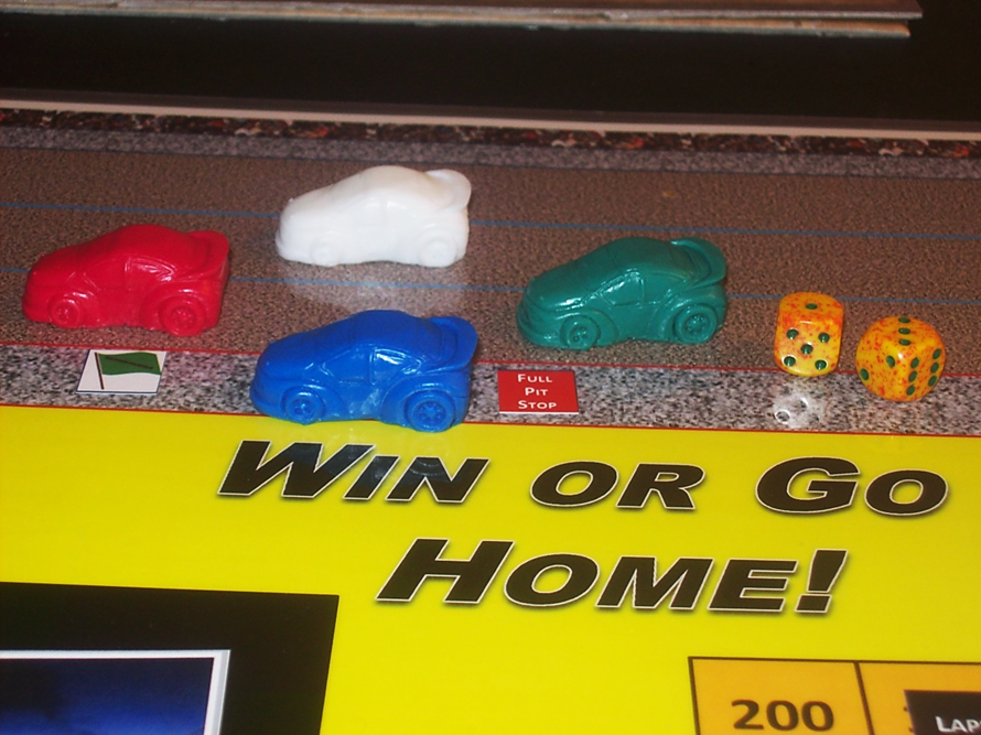 2 Hour Blog: Win or Go Home Game Piece Samples
