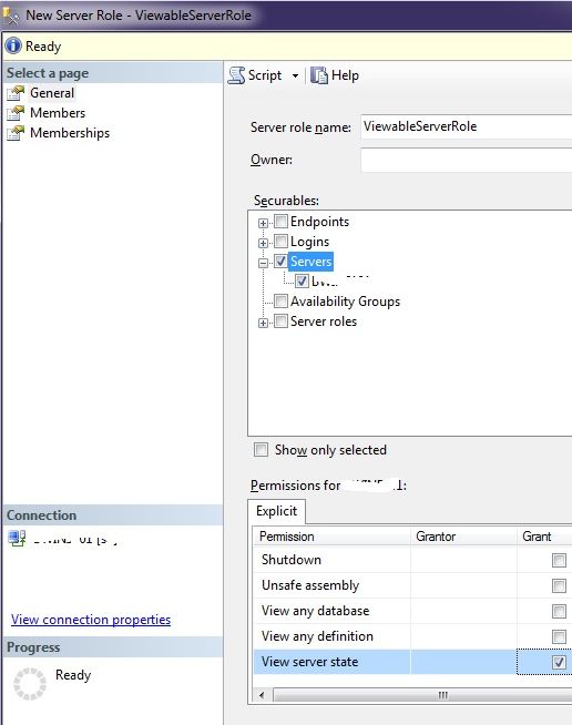 Oracle SQL & PL/SQL: User Defined Roles in SQL Server 2012