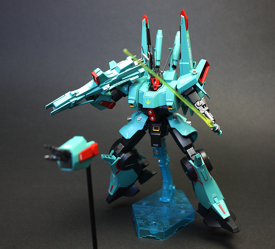 GUNDAM GUY: HGUC 1/144 AMX-014 Doven Wolf (ZZ Ver) - Painted Build