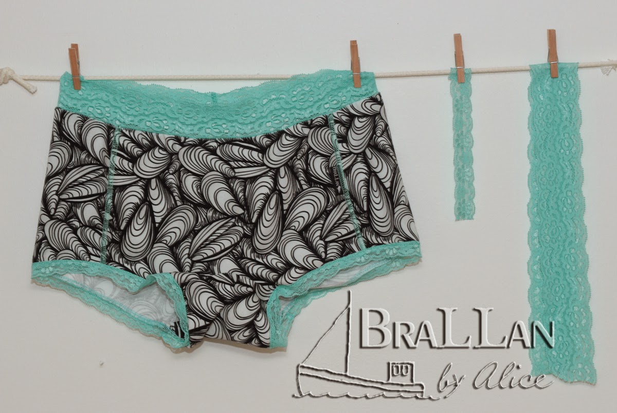 3eXter: Matchande strechspets / Matching lace