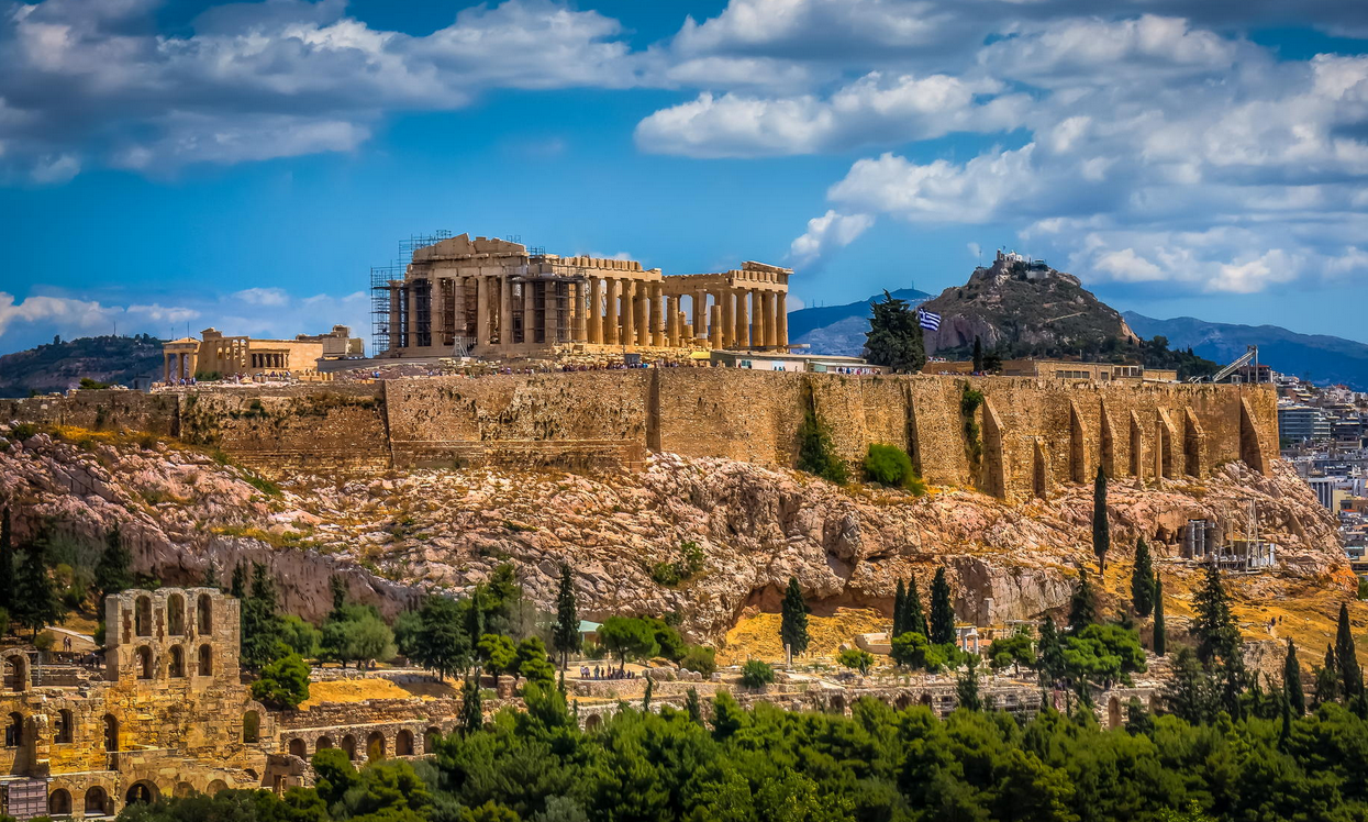 Let's travel the world!: Acropolis of Athens!