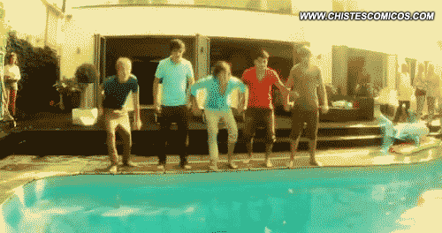 GIF ANIMADOS : Nunca falta el amigo idiota!