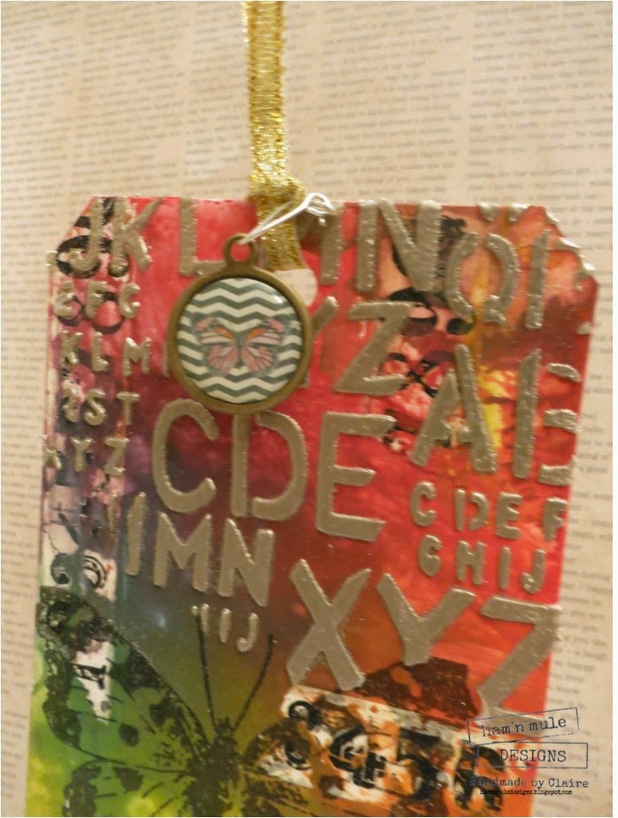 Ham'n'Mule Designs: Tim Holtz Tags of 2015 - My March Tag..