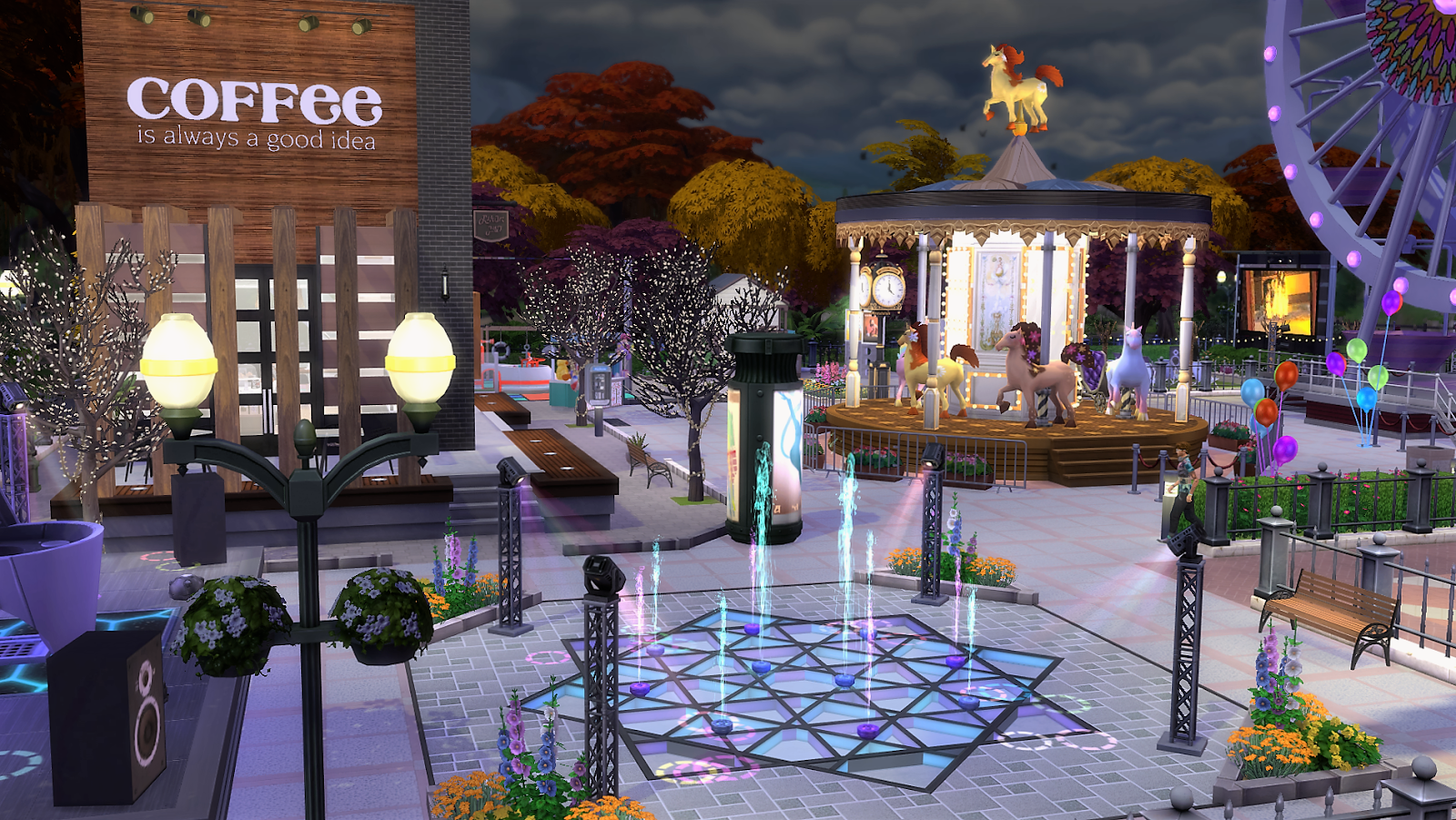 sim house design workshop: Sims 4 Bunny Wonderland ----- 兔仔游乐园