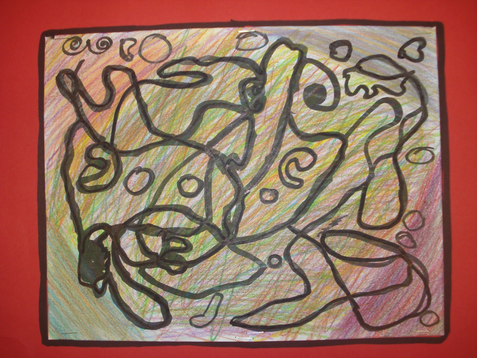 Andrea Ferrari Studio Art 2011: Second Grade Abstract Drawing