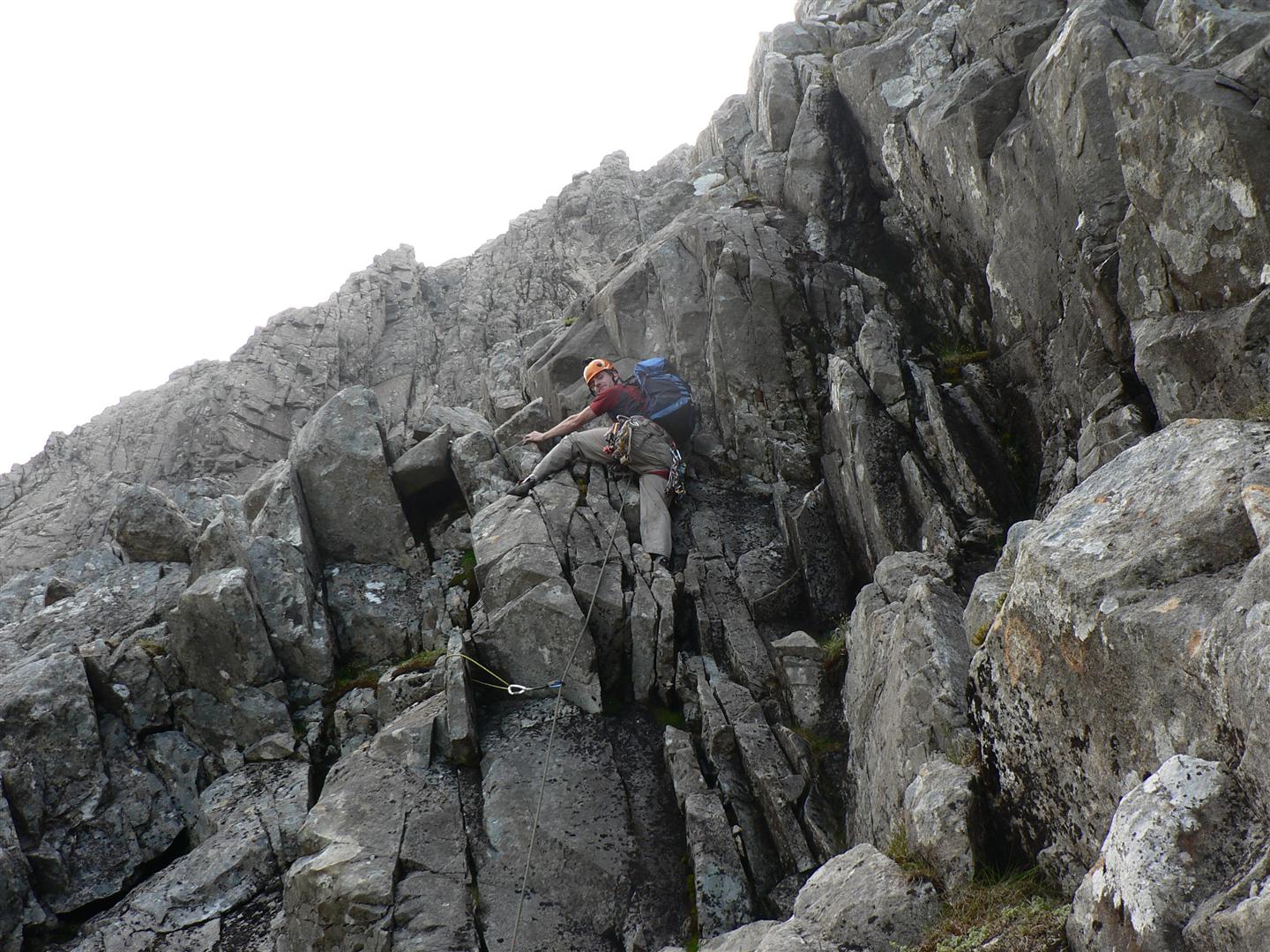 At The Bealach: Observatory Ridge, Ben Nevis