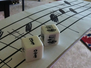Practice Makes It Easy: Composing Music with Music Dice