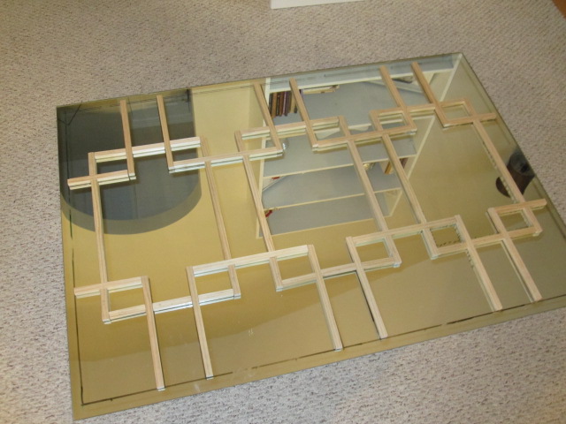 DIY Trellis Mirror | Remodelaholic
