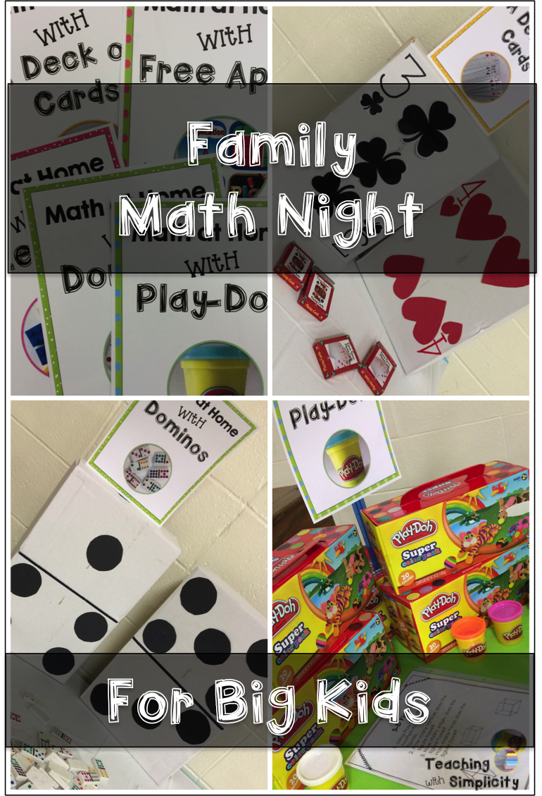 Classroom Freebies Family Math Night Classroom Freebies Family Math Night
