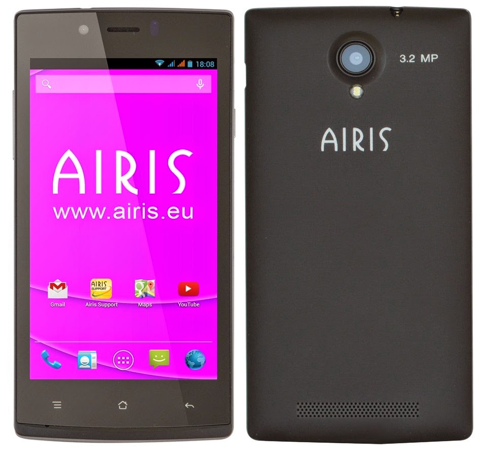 Smartphone AIRIS TM45DM de 4.5 pulgadas y doble SIM, especificaciones e ...