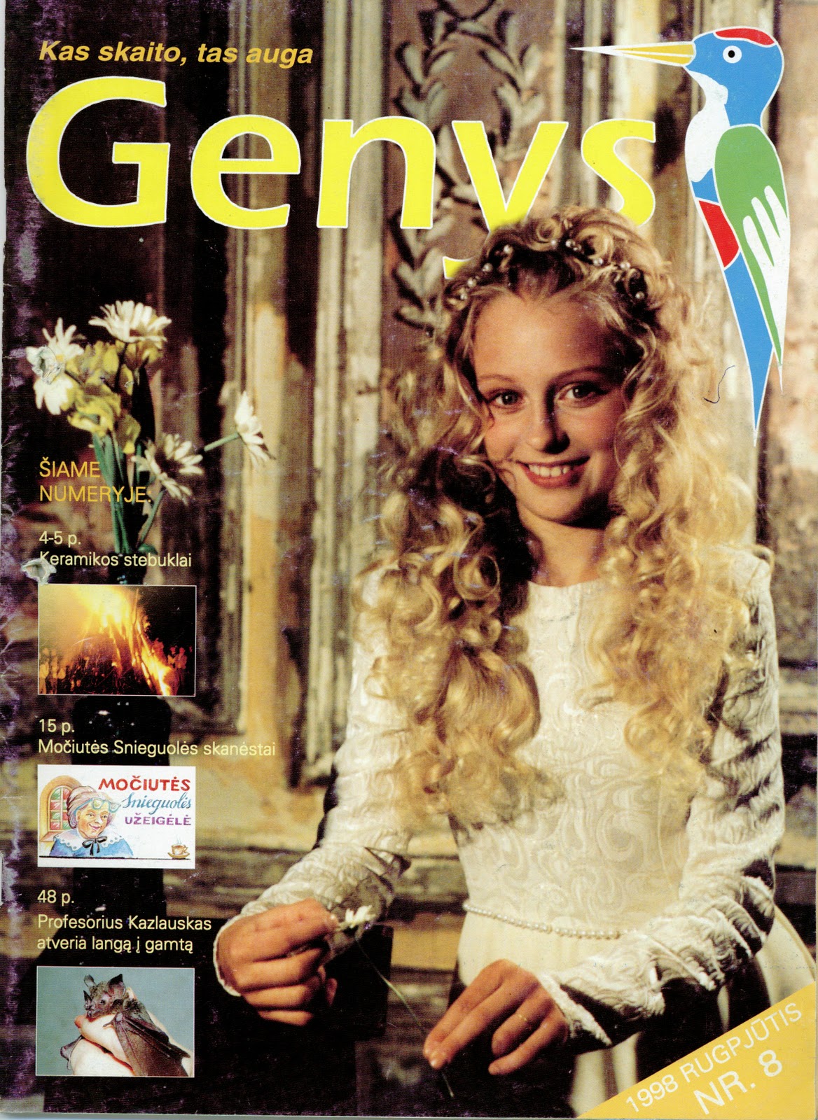 Gražiausi žurnalo "Genys" viršeliai: 1998 metai kartu su "Geniu"