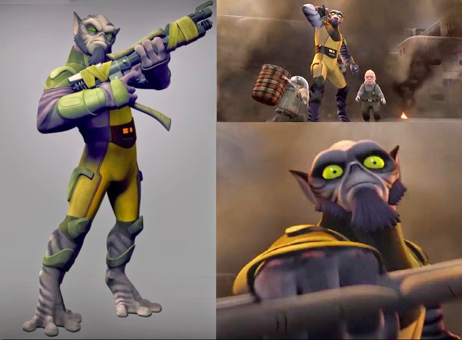 SWCP, Star Wars Clube Portugal: Enciclopédia Star Wars Rebels: Zeb Orrelios