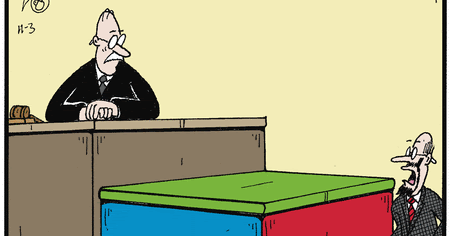 Mystery Fanfare: Cartoon of the Day: Surprise Witness