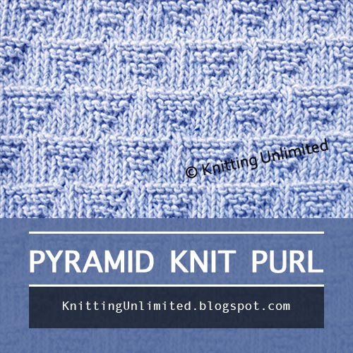 Pyramid Knit Purl