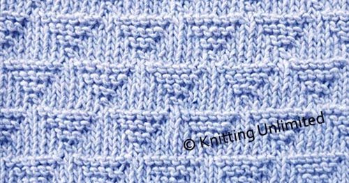 Pyramid Knit Purl