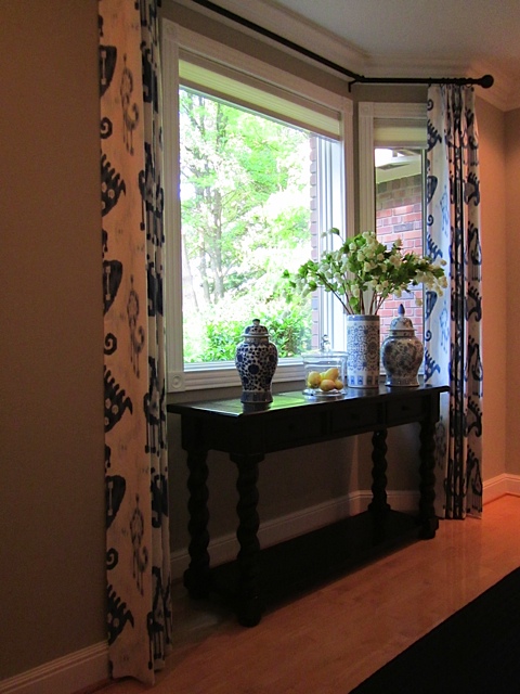 Sherri Cassara Designs: Beautiful window treatments