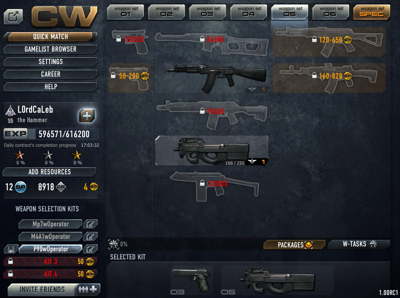 CONTRACT WARS UM COUNTER STRIKE ONLINE PARA FACEBOOK | VOX POPI