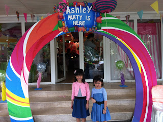 Random Thoughts: The Kids had fun at Ashley's Candyland Party