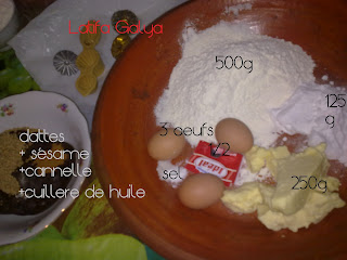 La cuisine de Latifa Galya: halwa dial tmar