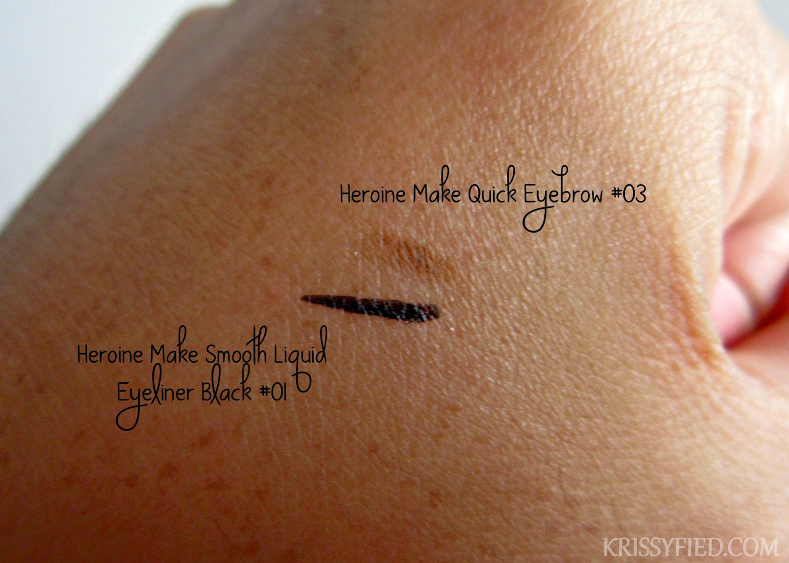 Review: Heroine Make Eye Makeup | i am krissy