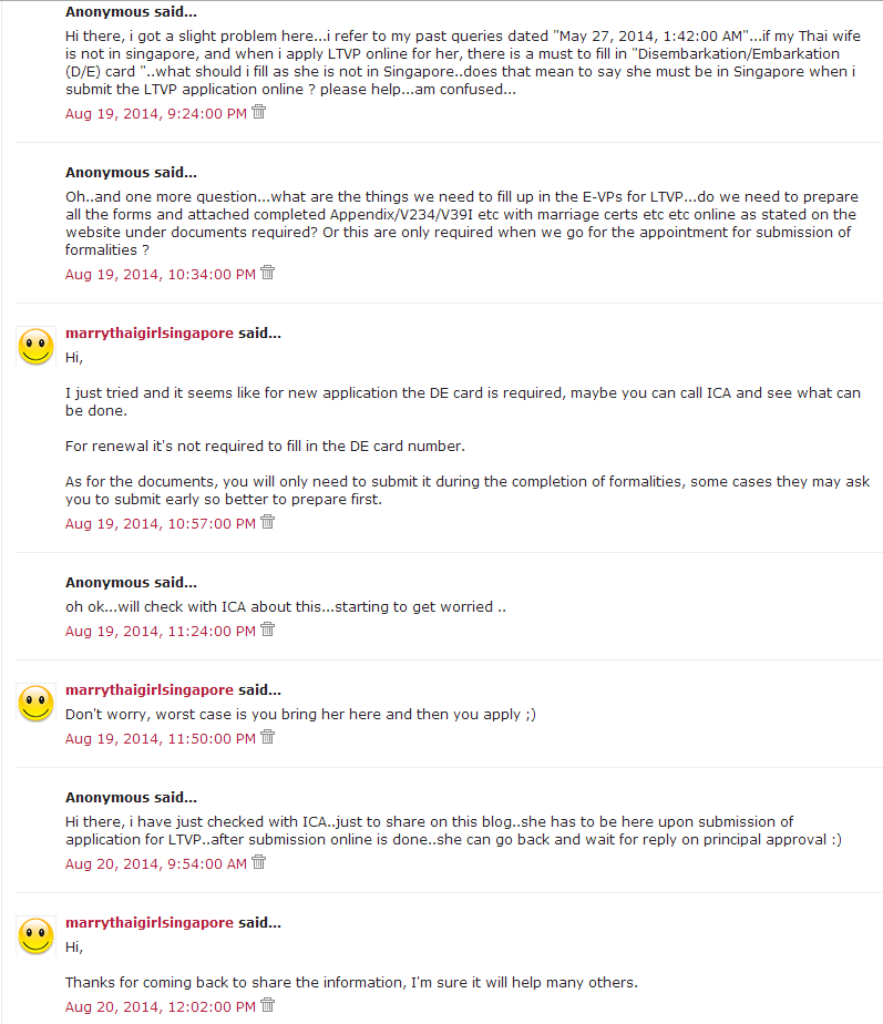 First-Time LTVP Applicant is Required to be Present in Singapore