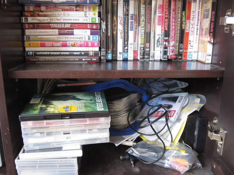 Cassadiva: Organising the DVD Cupboard