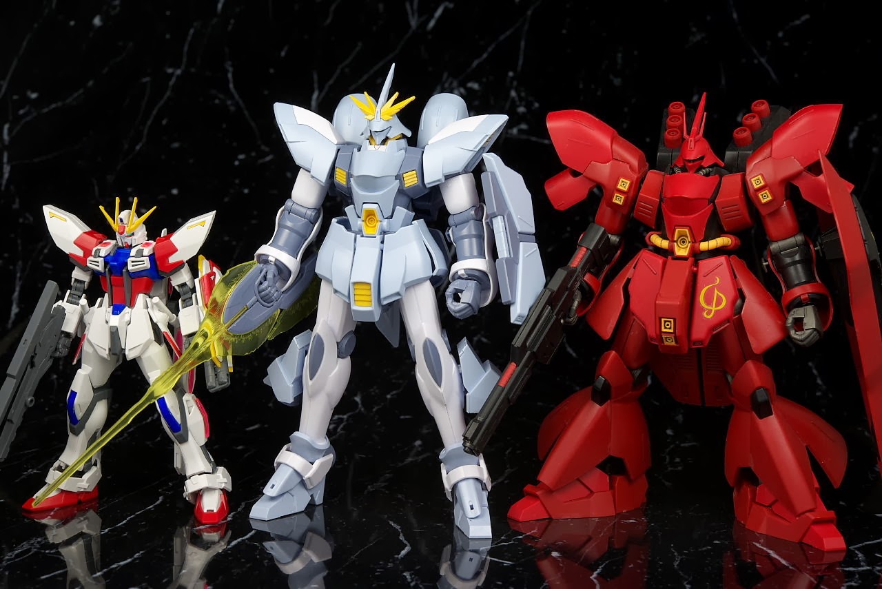 GUNDAM GUY: HGBF 1/144 Miss Sazabi - Review by Hacchaka