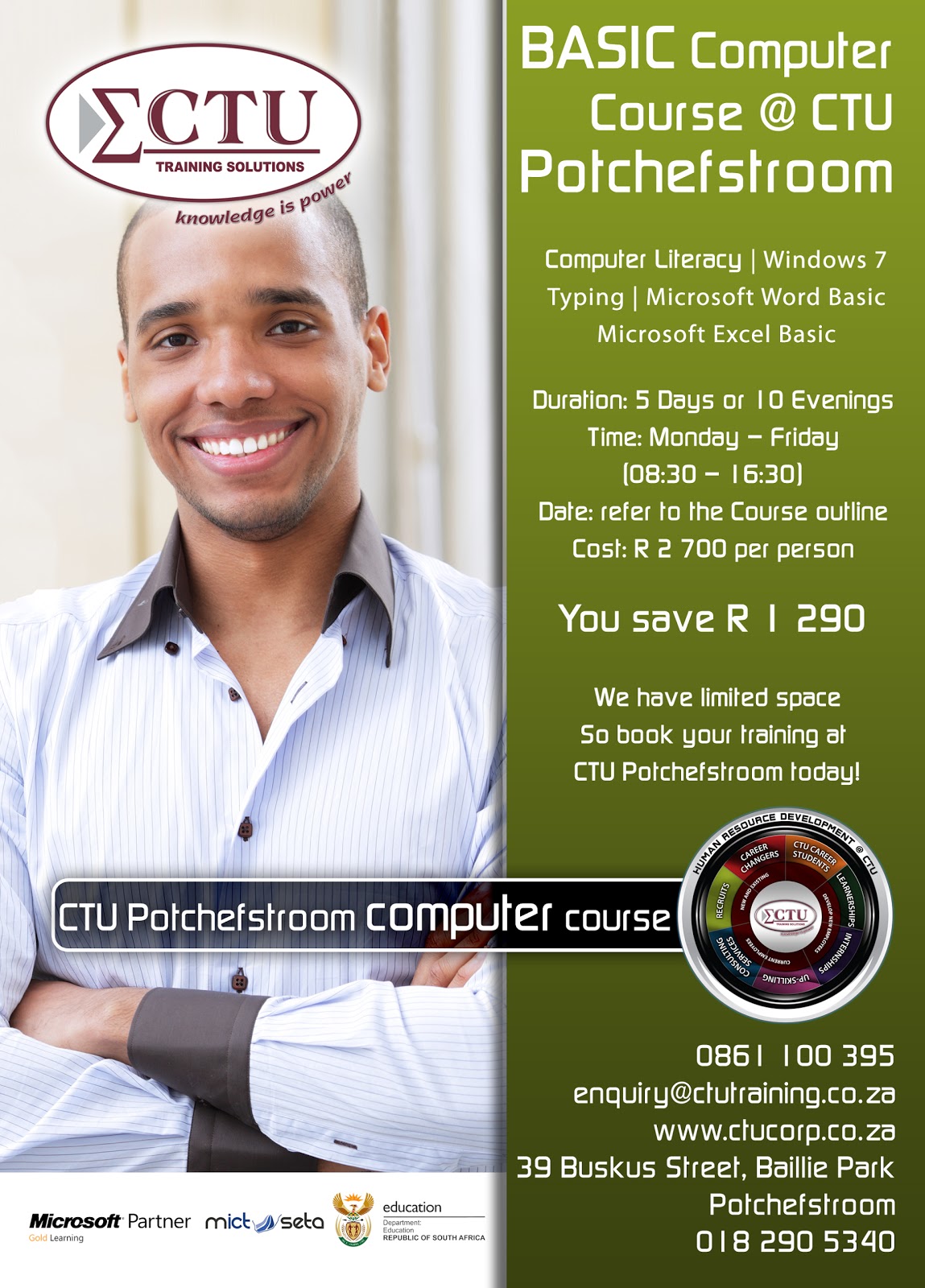 CTU Potchefstroom Computer Course | CTU Training Solutions Chatz