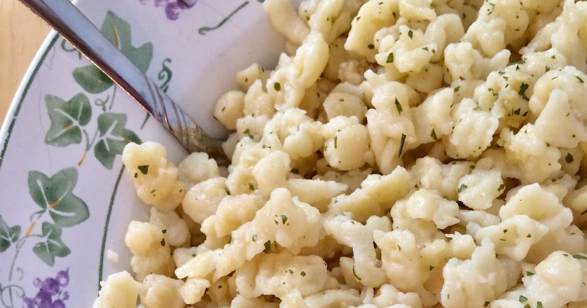 Savory Moments: Spätzle