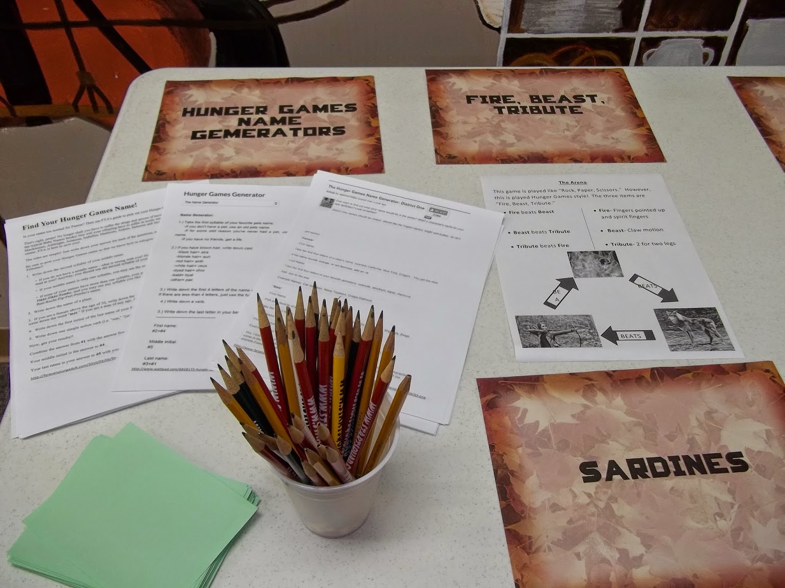 What is Bridget Reading?: Hunger Games Trilogy Party for Teens