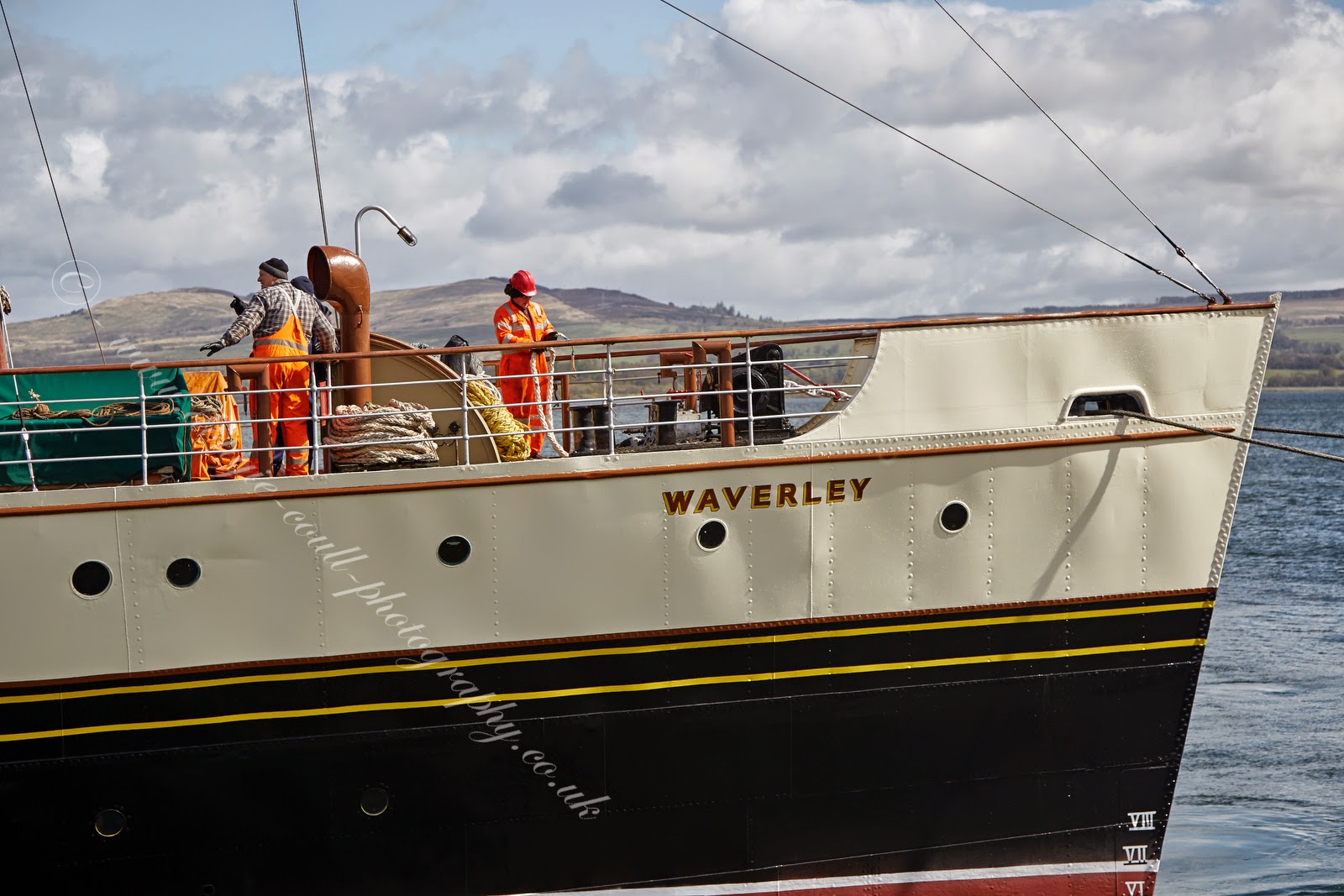 Dougie Coull Photography: PS Waverley Readies for the Season Ahead