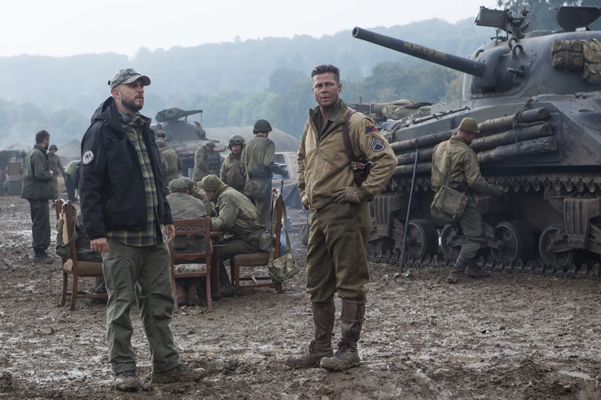 A Question Of Scale: A Wargaming Work In Progress: Film Review: Fury, 2014