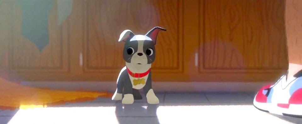 Feast - Disney adopte Winston-Le Bouledogue Français