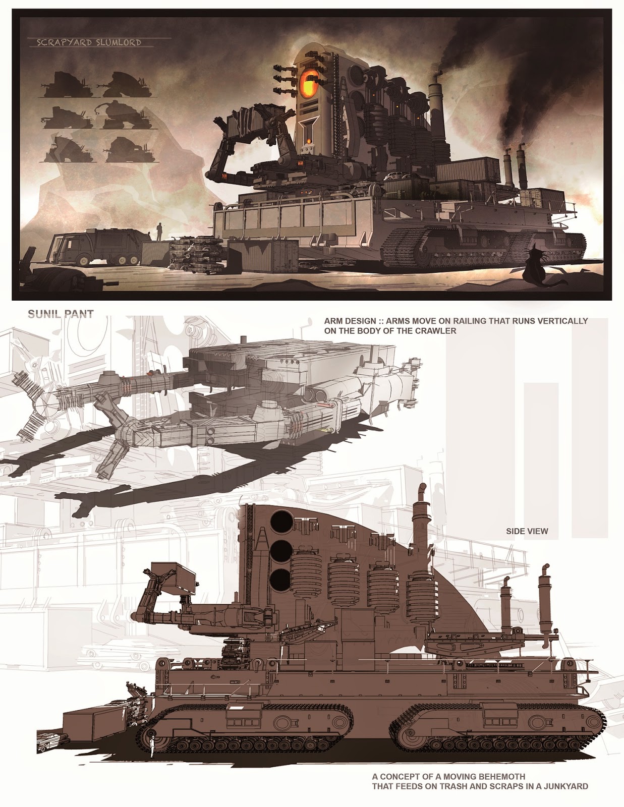 Sunil Pant Design : 'Crawler' MECH